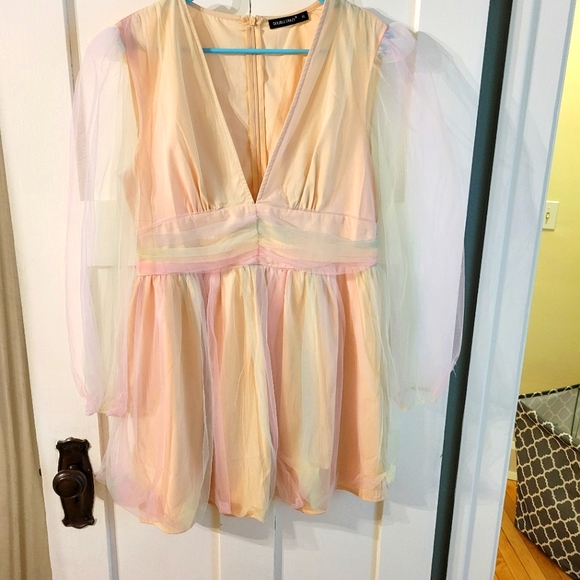 Double Crazy | Dresses | Double Crazy Rainbow Dress | Poshmark